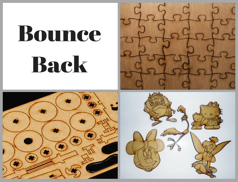 Bounce Back. Marks in the back of the material…? – FlexMax Laser & CNC